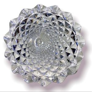 Princess House | Accents | Vintage Diamond Point Princess House Crystal ...